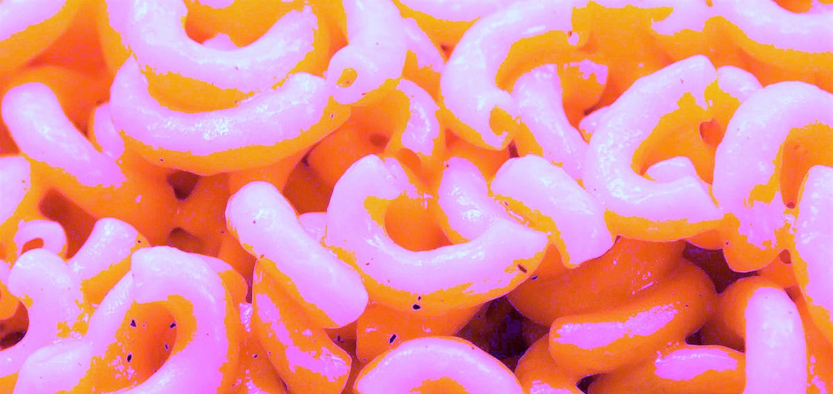 Pink Elbows & Poison. We were eating pink macaroni cheese… | by Meg ...