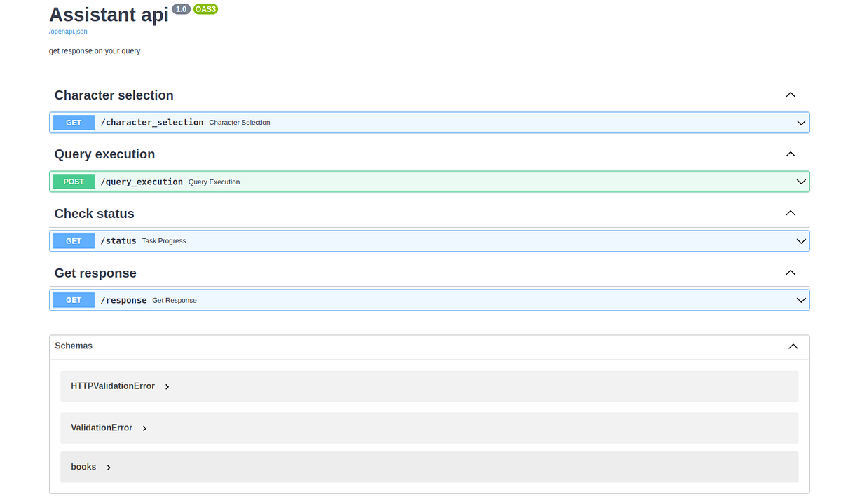 How to create API using FastAPI and Docker (Chatgpt personalized bot) | by Rajat | Medium