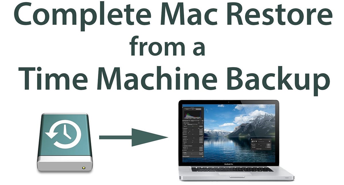 How to restore from Mac Backup?. Thanks to backups! If your Mac crashes ...