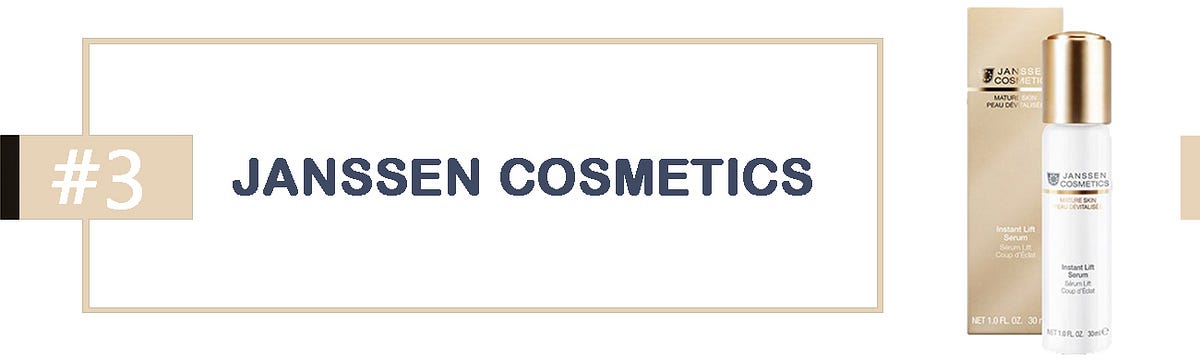 Janssen Cosmetics Reviews | by Top 5 Instant Anti Aging Creams on The ...