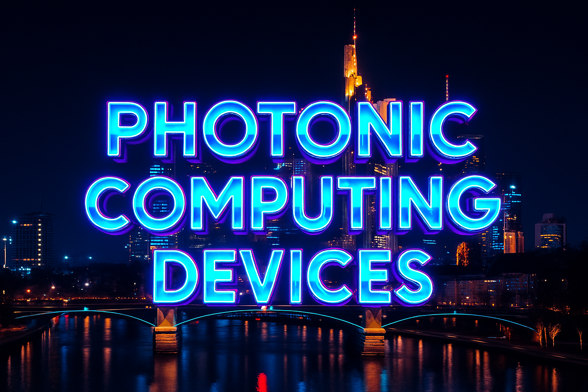 Photonic Computing Devices: Light-Speed Processing | Medium