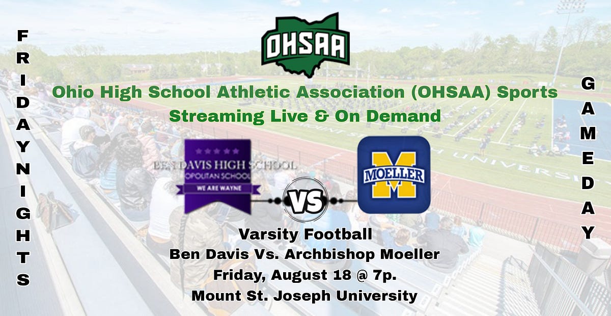 Varsity Football Ben Davis Vs. Archbishop Moelle on Friday, August 18 ...