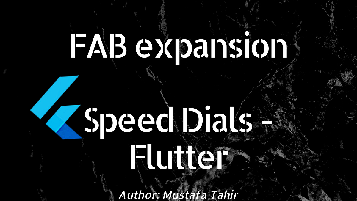 Floating Action Button (FAB) expansion | A Flutter guide | by Mustafa Tahir | Medium