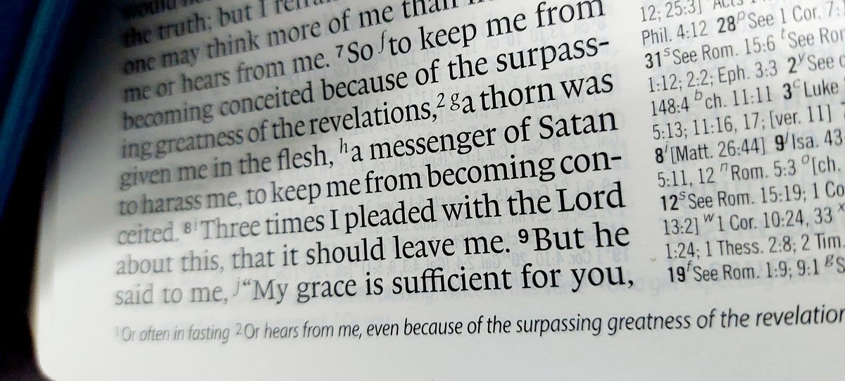 Grace Sufficient, Grace Undaunted: The Fellowship of His Sufferings | by Joel Pablo Salud | Feb ...