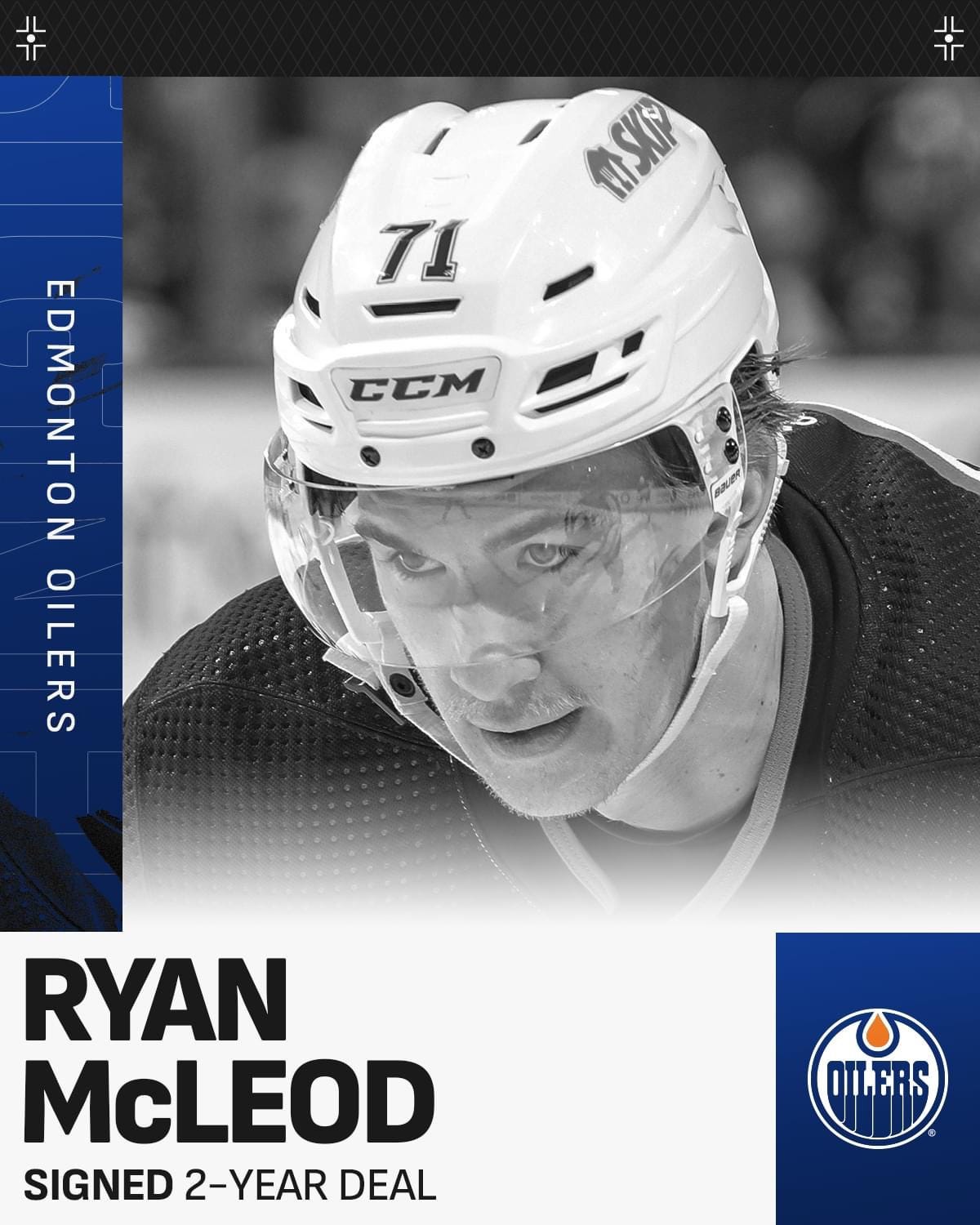 Edmonton Oilers and Ryan McLeod Extend Contract: A Promising Young ...