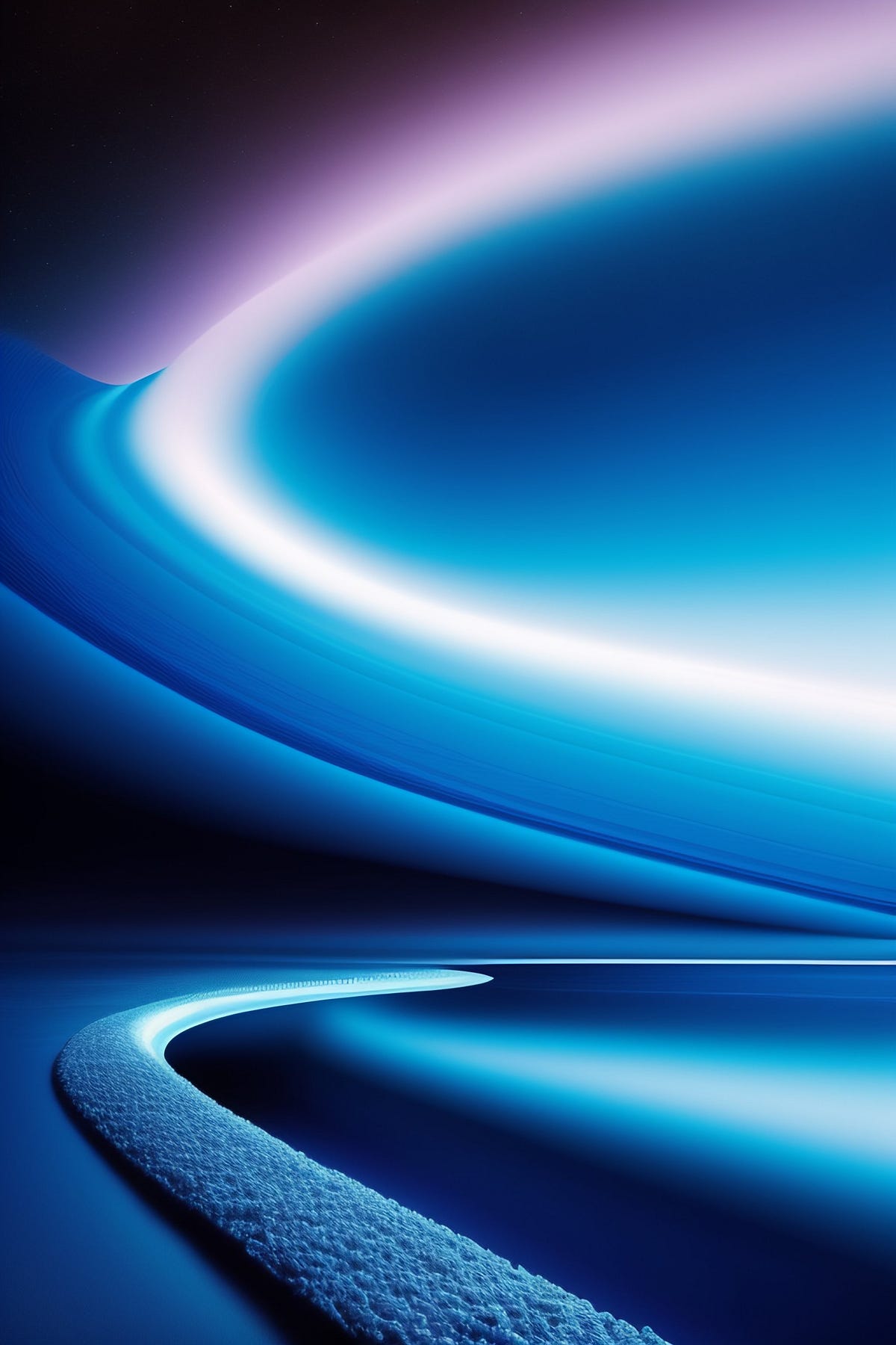 BLUE LIGHTS OF ETERNITY. While sleeping for the serenity of… | by ...