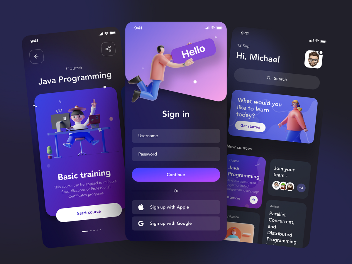 Interactive and Playful Mobile App Designs | Medium