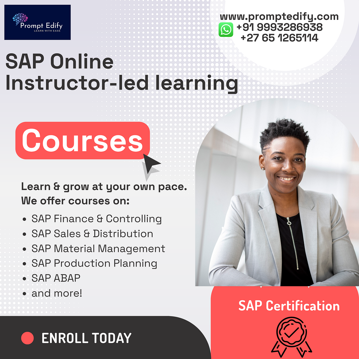 SAP Professional Training & Business Training In Egypt At Prompt Edify | by Prompt Edify (OPC ...