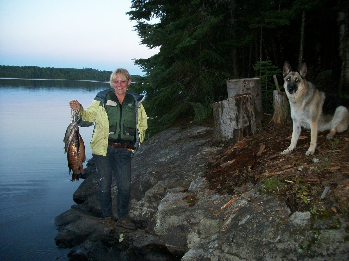 A Fish Fry with Friends and my Dog, Diamond | iFishCanada