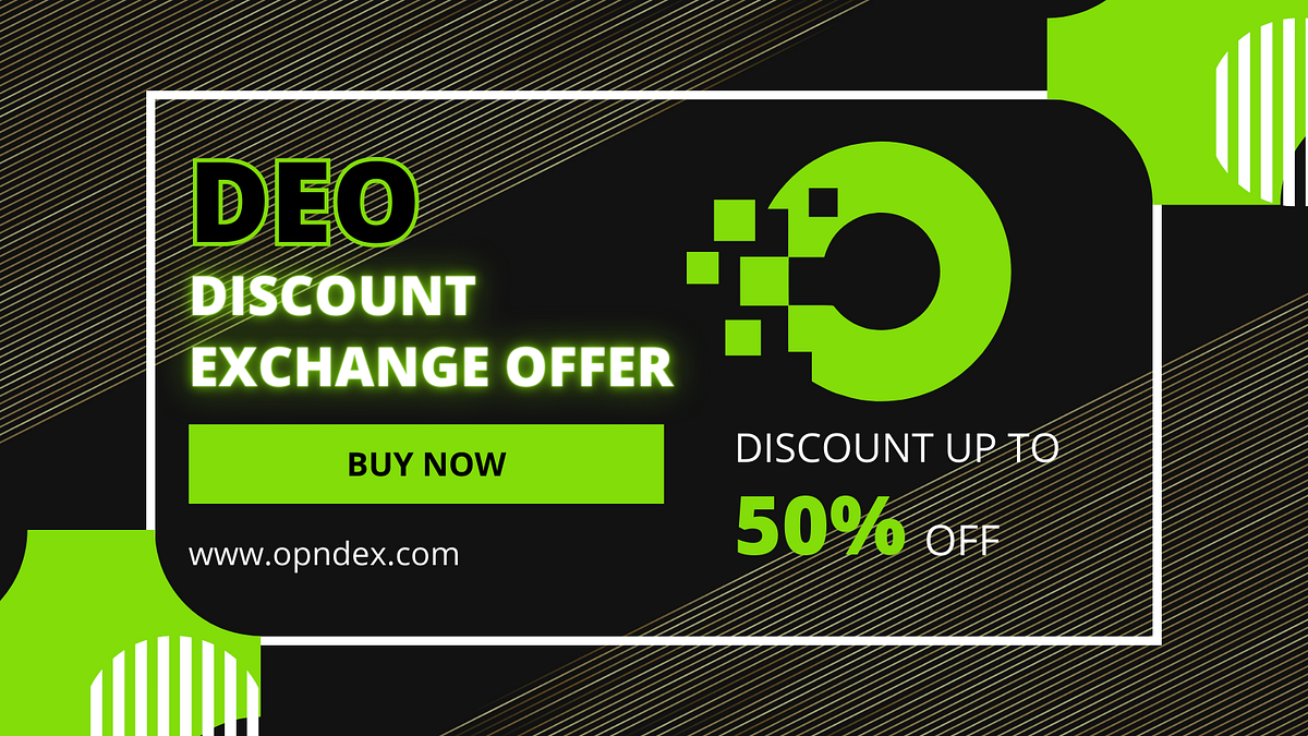 DEO(Discount Exchange Offer). Discount Exchange Offer (DEO)… | by ...