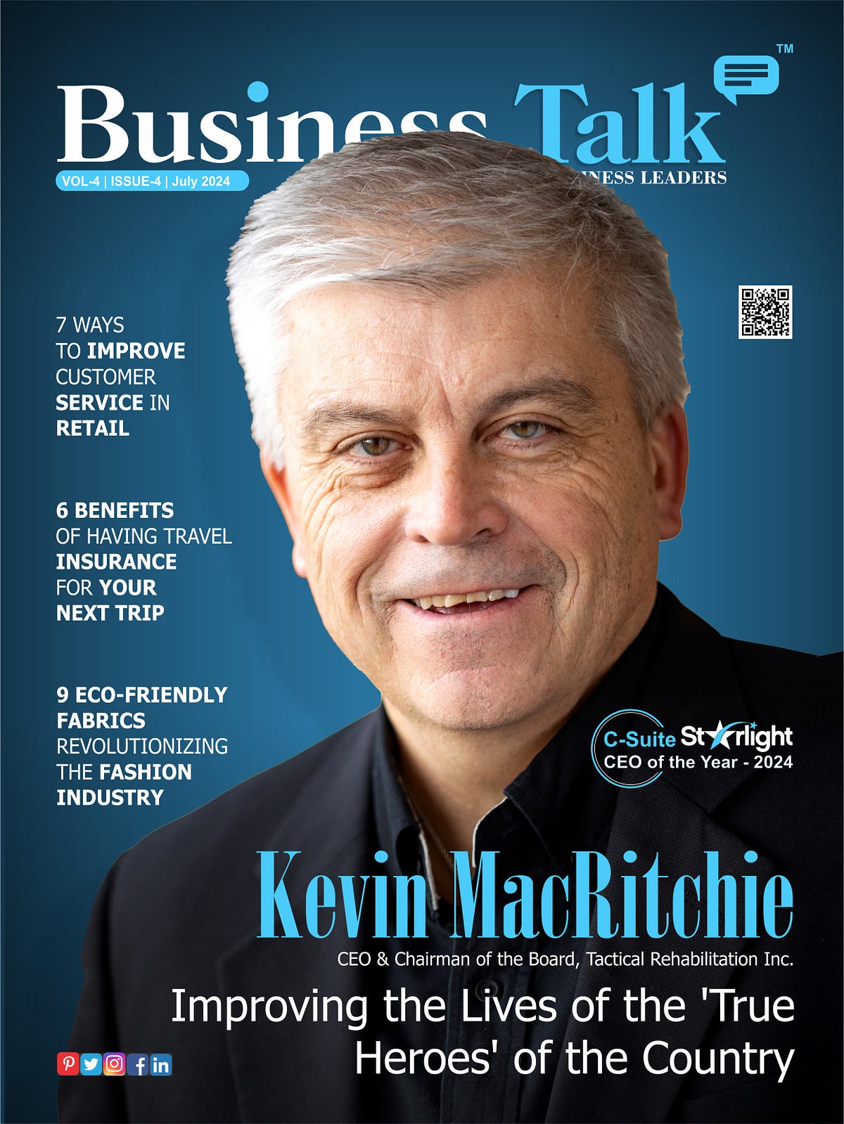 Kevin MacRitchie: Improving the Lives of the ‘True Heroes’ of the ...