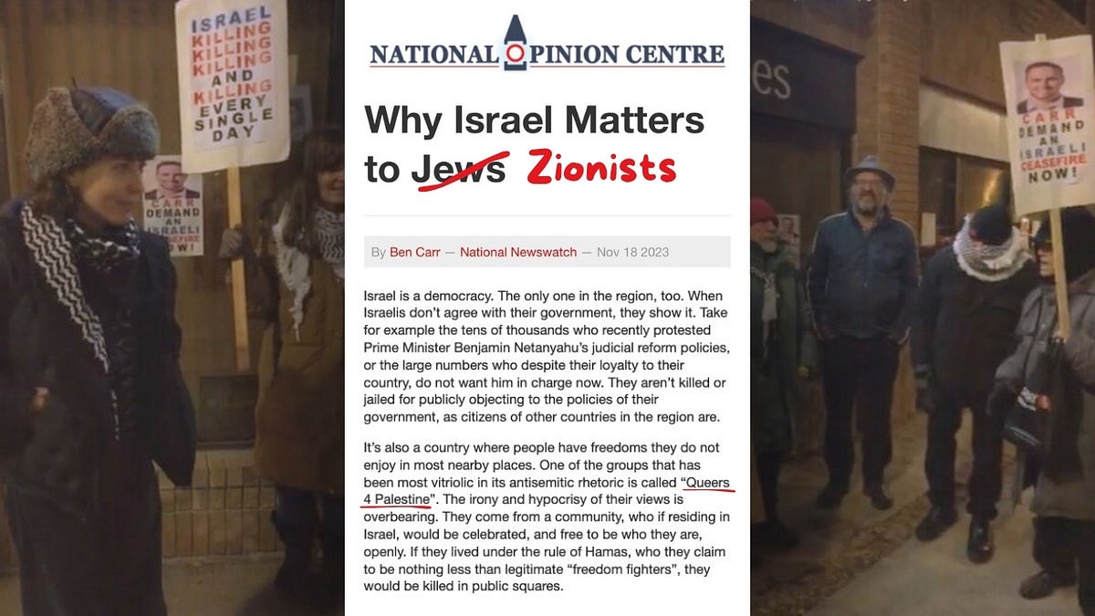 A response to Liberal MP Ben Carr’s smears against Queers for Palestine ...