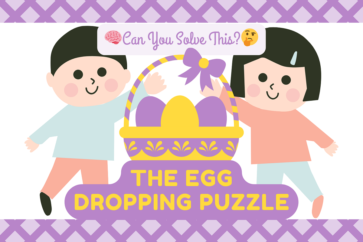 The Egg Dropping Interview Puzzle | by Rajul Saxena | Puzzle Sphere | Medium