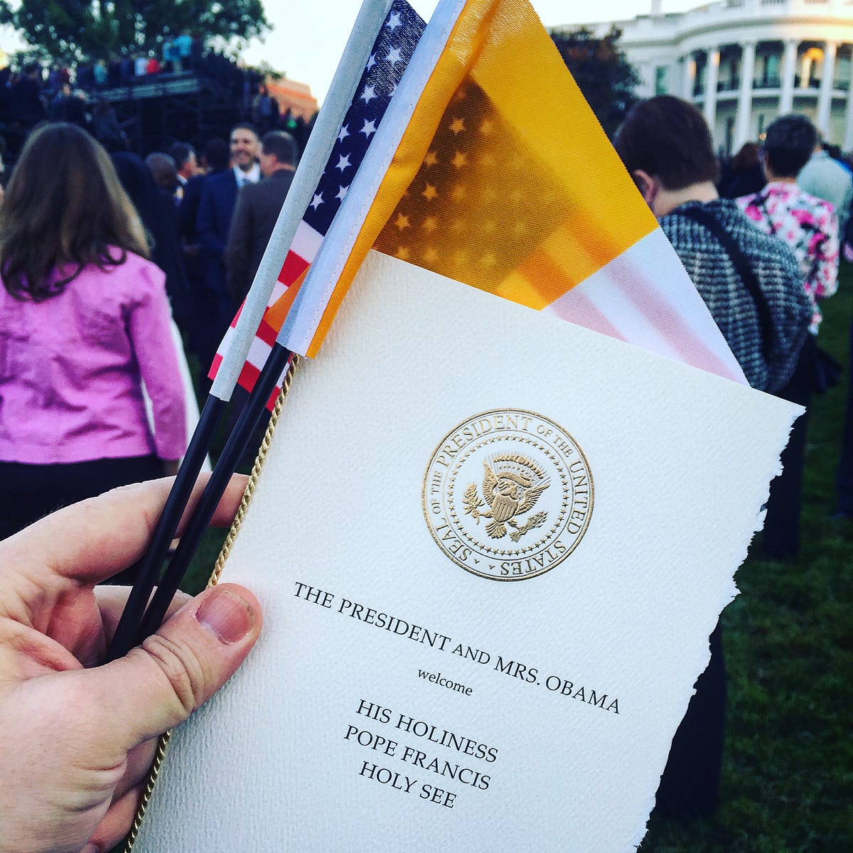 The Pope Today. I was at the White House to see the… | by Matthew ...