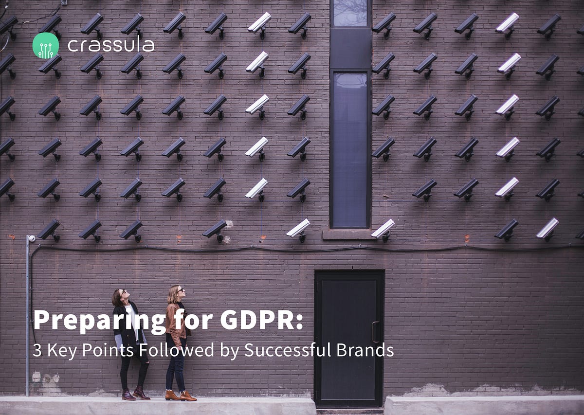 Preparing for GDPR: 3 Key Points Followed by Successful Brands | by ...