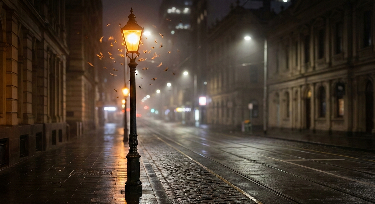The secret lives of streetlights. How Melbourne's Streetlights Quietly ...