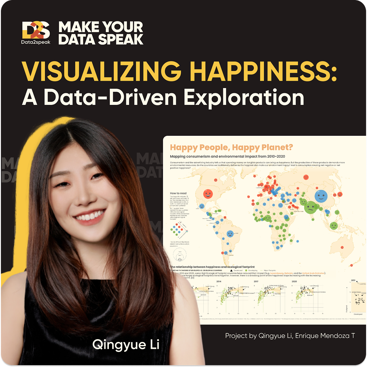 Visualizing Happiness: A Data-Driven Exploration | by Qingyue Li | Make Your Data Speak | Medium