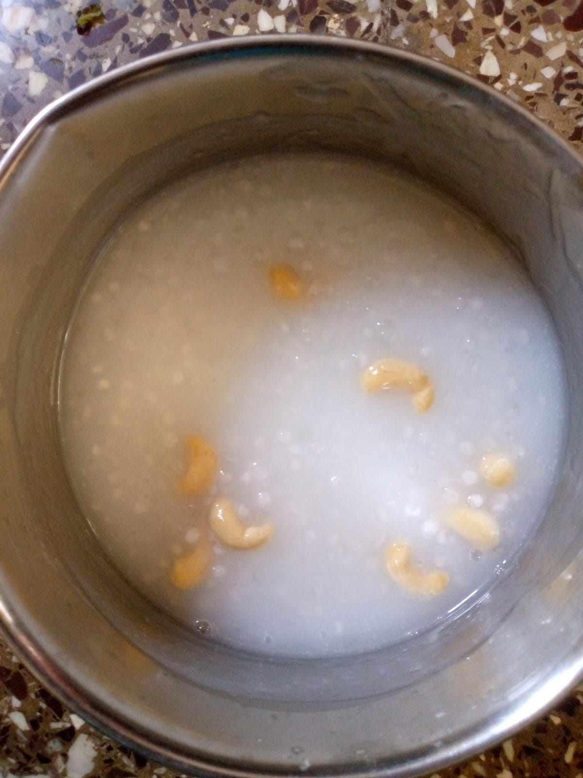 · Sabudana Kheer( Sago Dessert) Soak Sabudana in water till fully wet ...