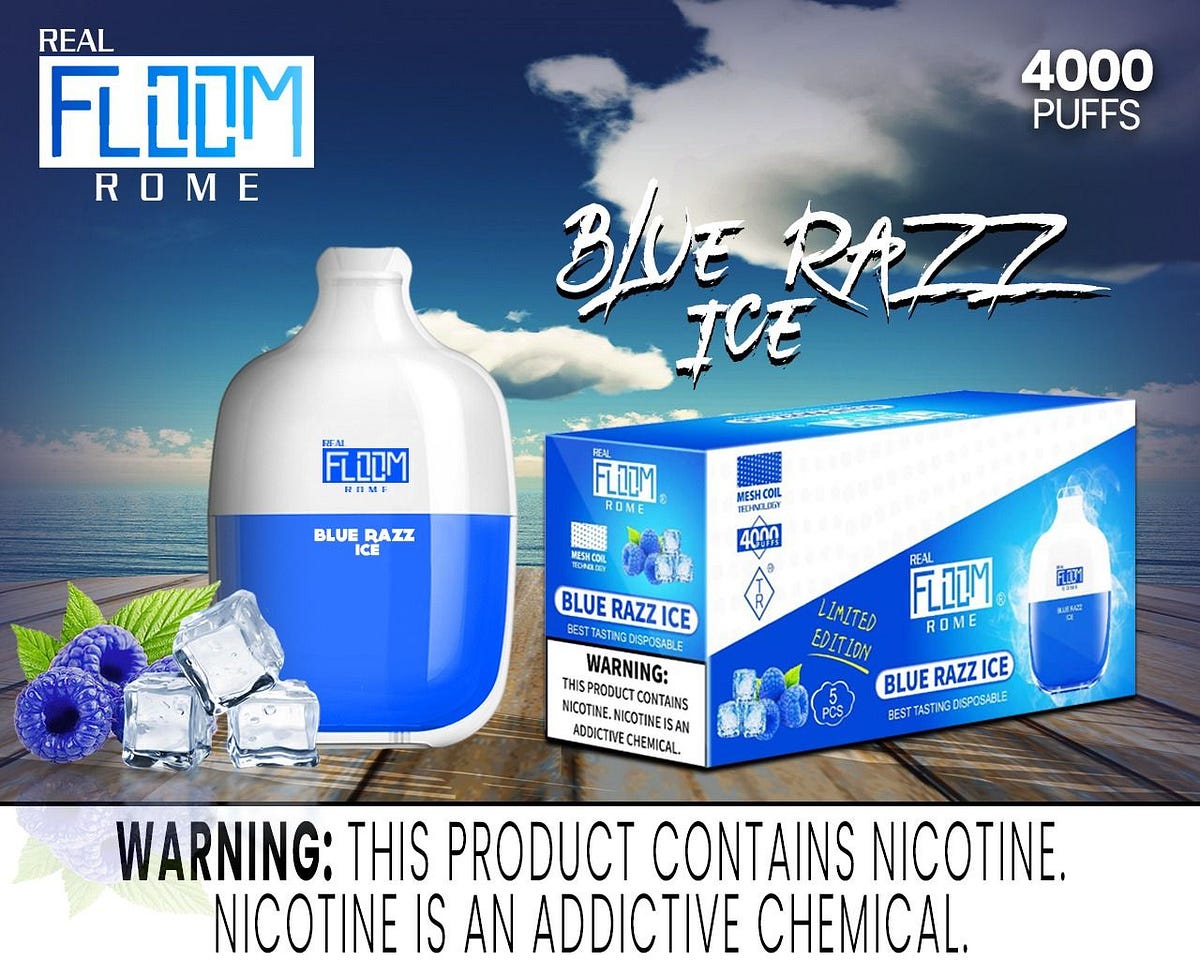 Floom ROME 5% Disposable Device — 4000 Puffs — 5 Pack | USA Vape ...
