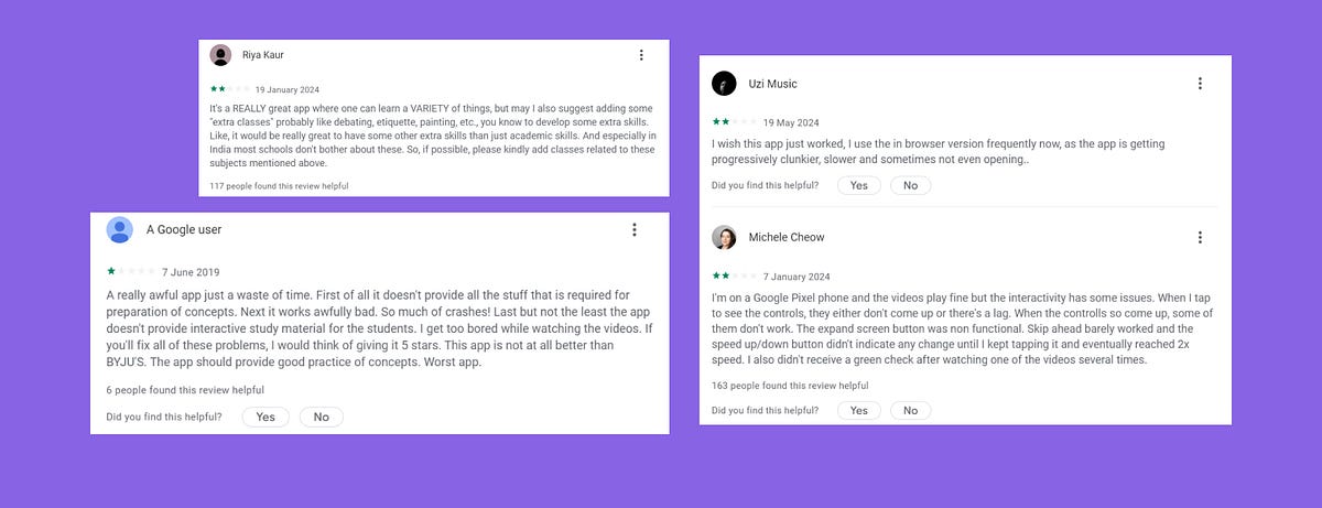 UX Case Study: Redesigning the Khan Academy App | by Akshat Vats | Medium
