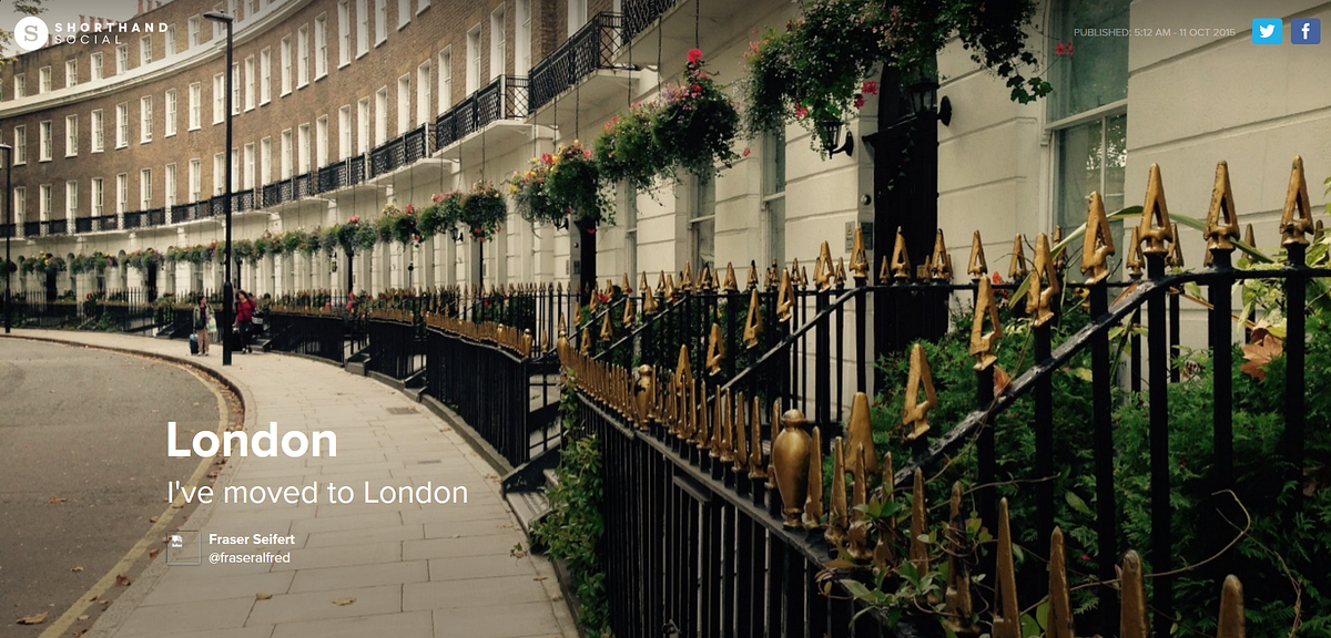 Repost: London. Three months ago today I had my last… | by Fraser ...