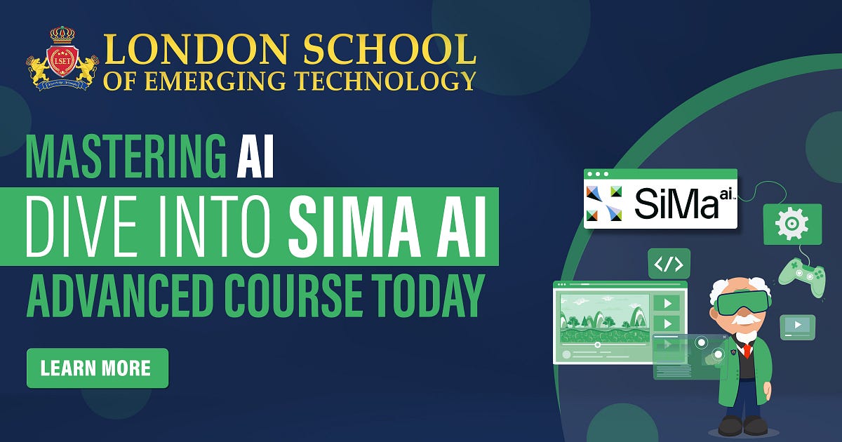 Mastering AI: Dive into SIMA AI Advanced Course Today - Gurinderpal Singh - Medium