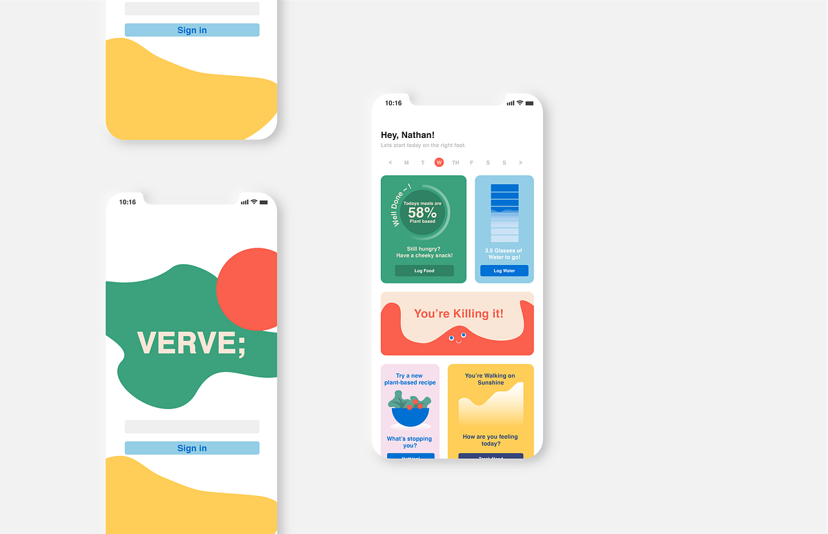 Ux case study: Verve Health. As a Graphic Designer amid the COVID-19 ...