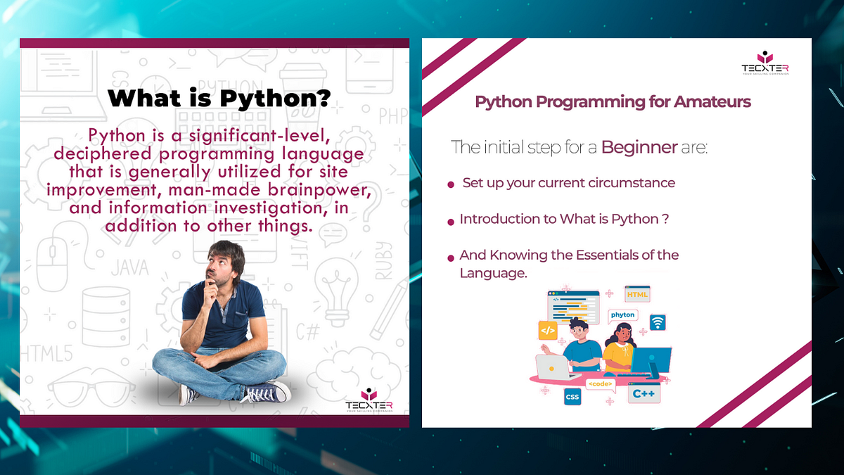 “Python Programming for Amateurs: How to Get Everything Rolling” | by Tecxter | Medium