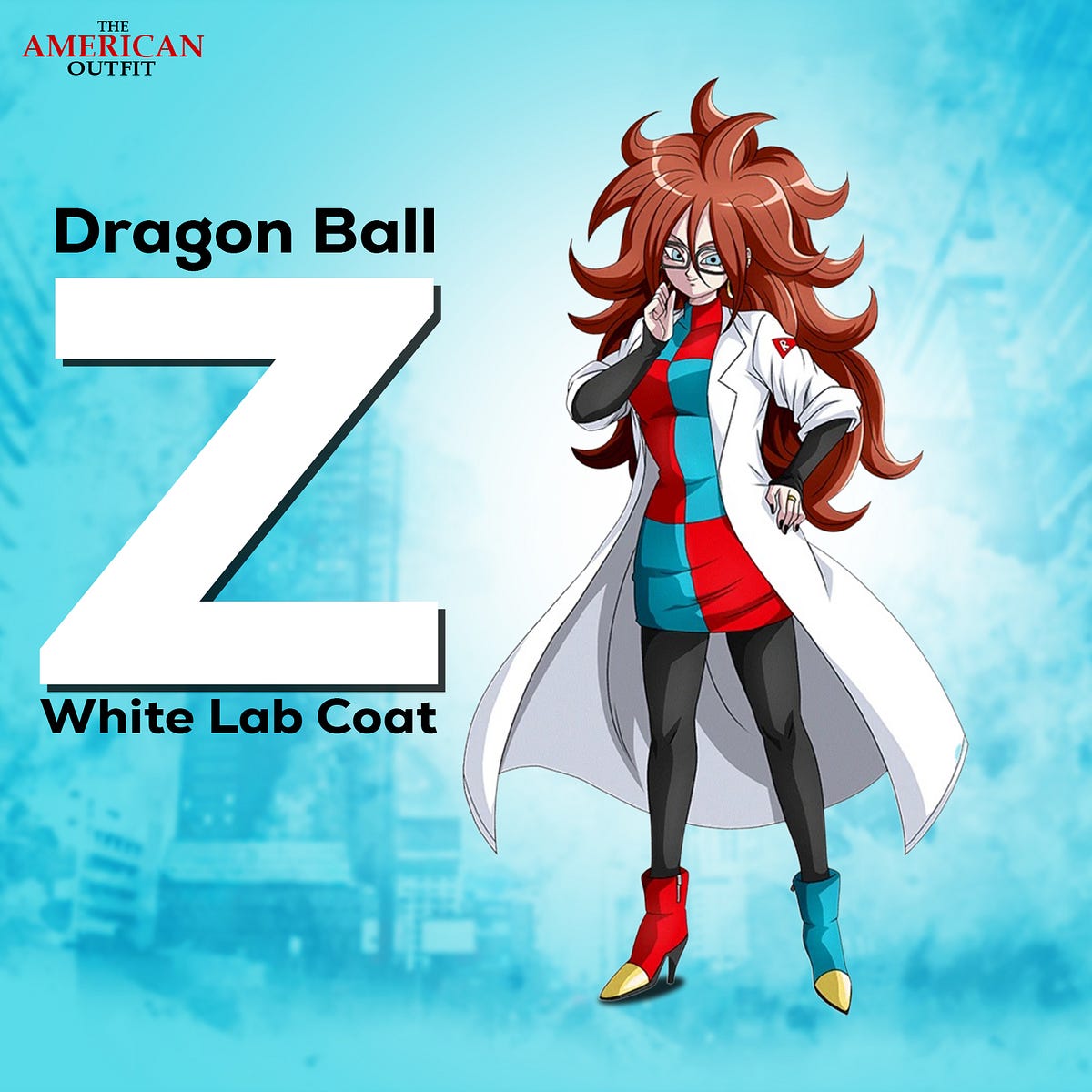 Android 21 Lab Coat - The American Outfit - Medium