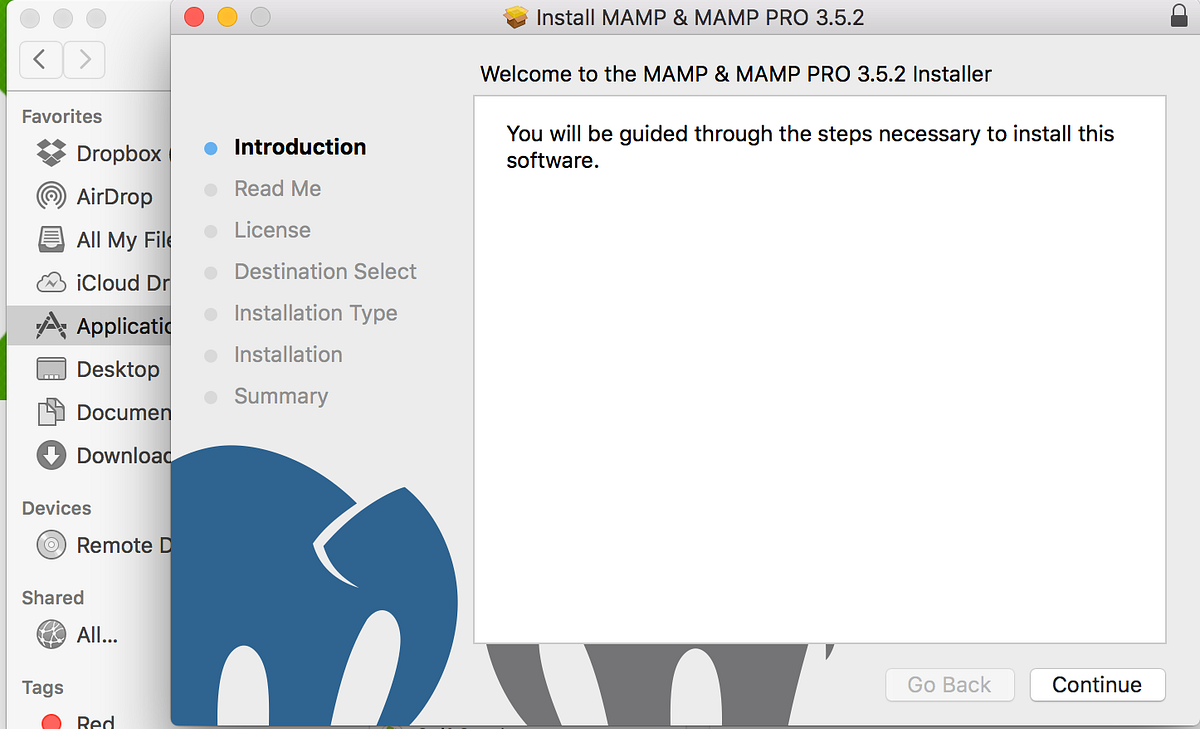 Setting up a basic MAMP server. Step 1. Download MAMP | by d!a | Medium