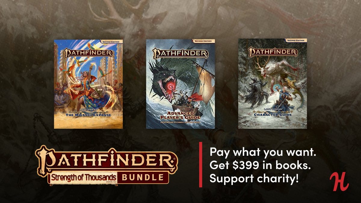 Pathfinder: Strength of Thousands Bundle - Humble Bundle Partner Blog ...