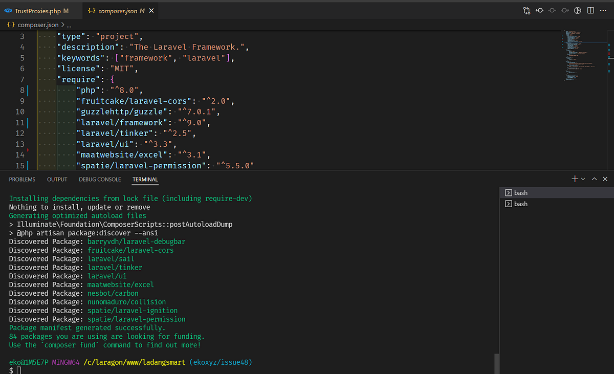 Upgrade Laravel 8 to Laravel 9. Hallo teman-teman coders semuanya… | by M. Eko Pujianto | Medium