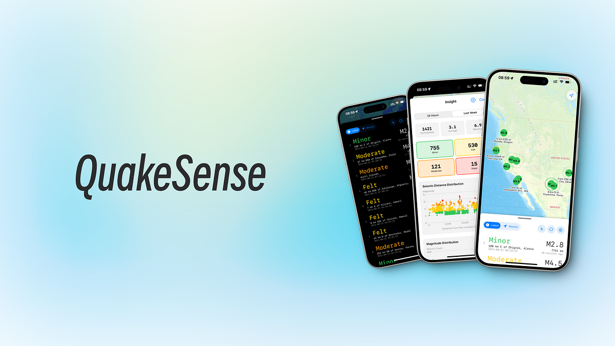 QuakeSense: A Minimalist Native iOS App for Earthquake Alerts | by ...