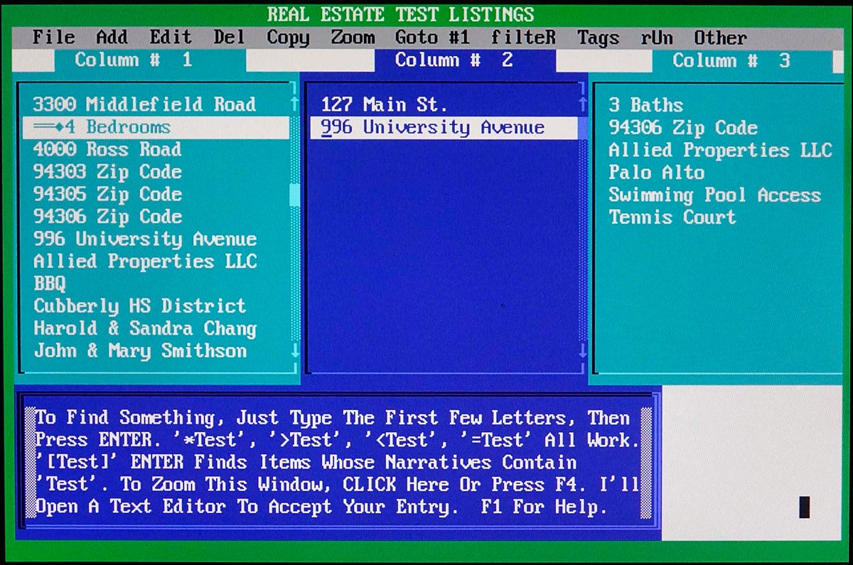 A Database That Links All Fields Together In A Web. It Begins With ...