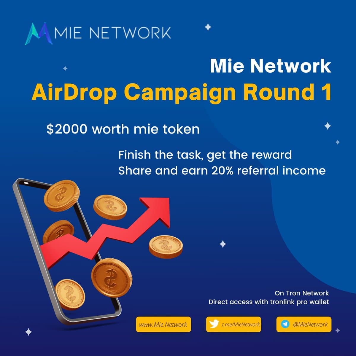 MIE NETWORK AIRDROP - Milan Chavda - Medium