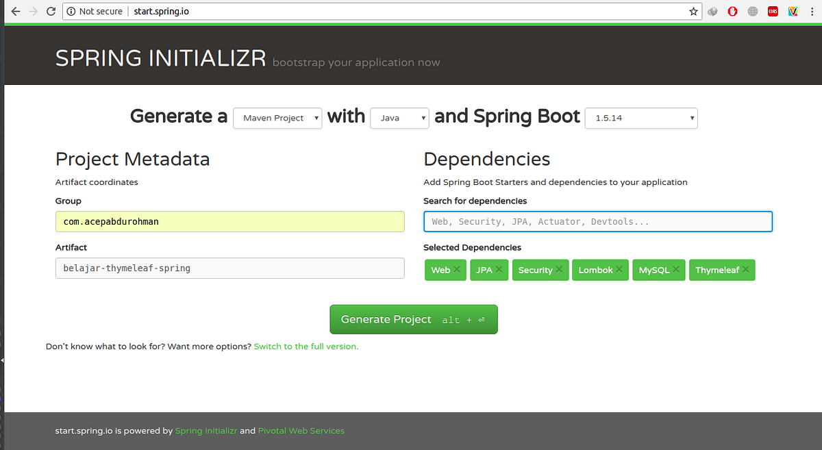 Integrasi Thymeleaf dengan Spring MVC + Spring Security | by Acep Abdurohman | Medium