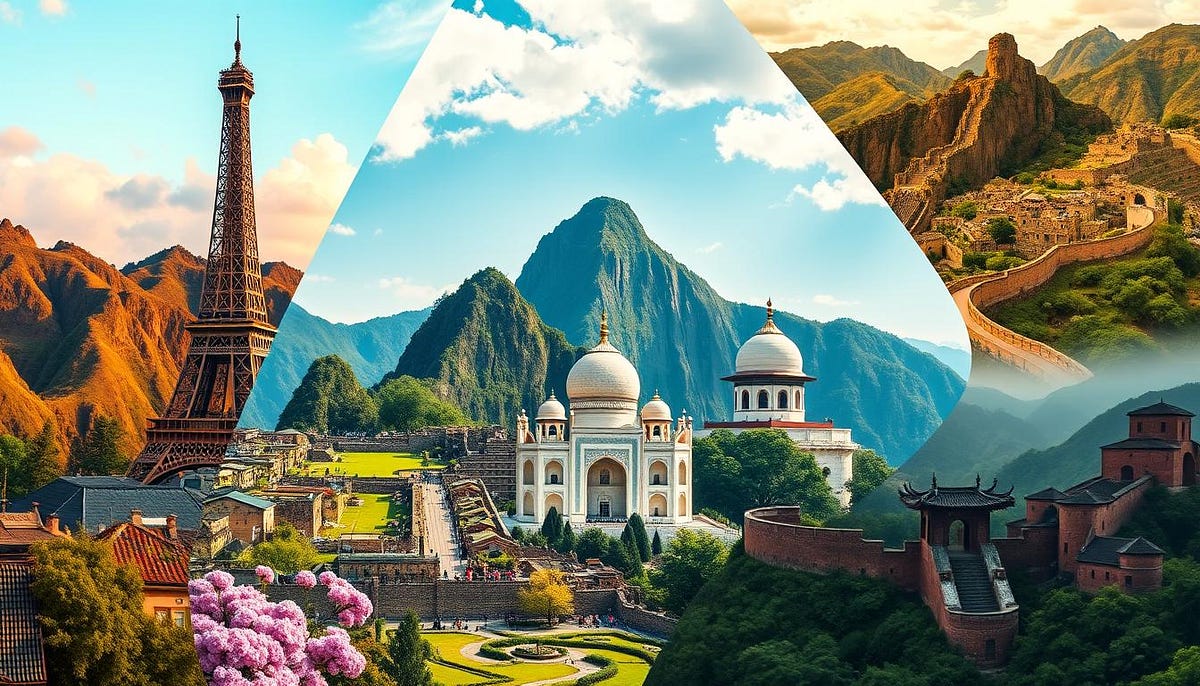 Top 5 Must-See Places Around the World: Travel Guide | by MOAZ-7 | Nov ...