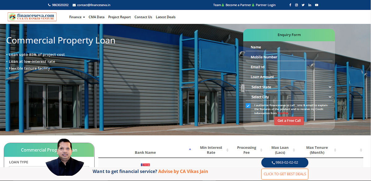 Commercial Property Loan Rates. Apply Online Click Here:- Commercial ...