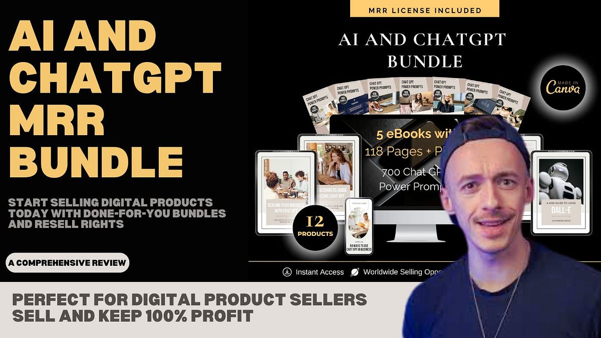 AI and CHATGPT MRR Bundle Review for Digital Product Sellers: Start ...