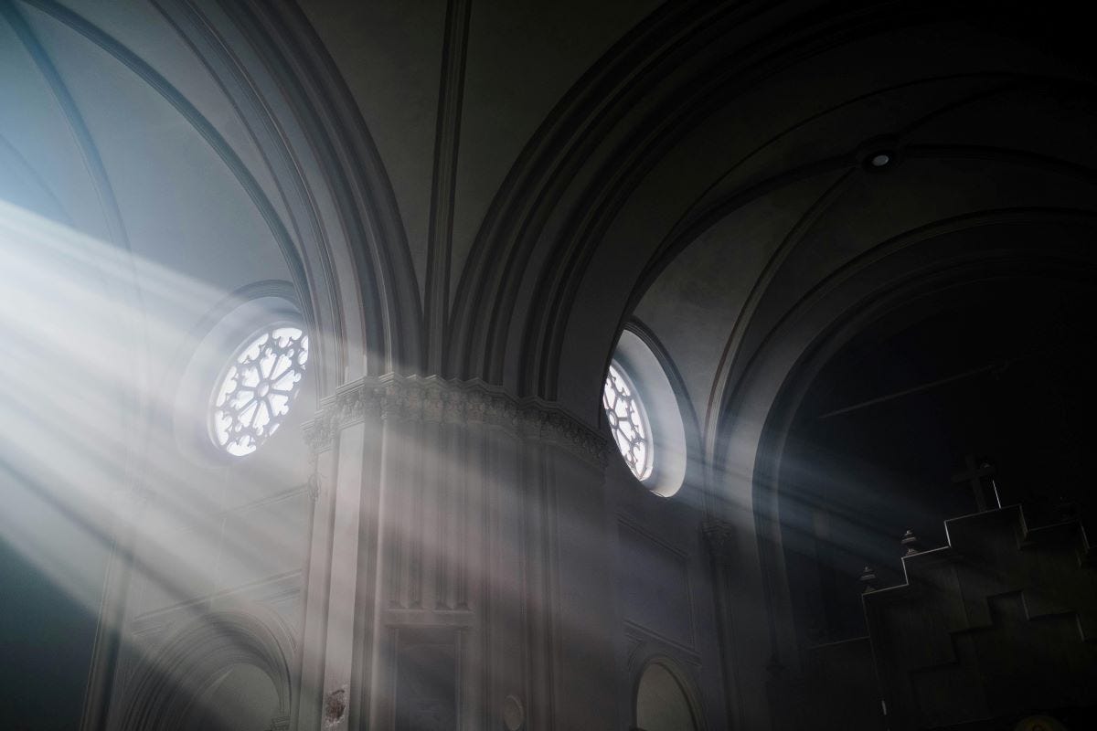Faith Over Fear: Trusting God’s Plan Against Evil Sign | Medium