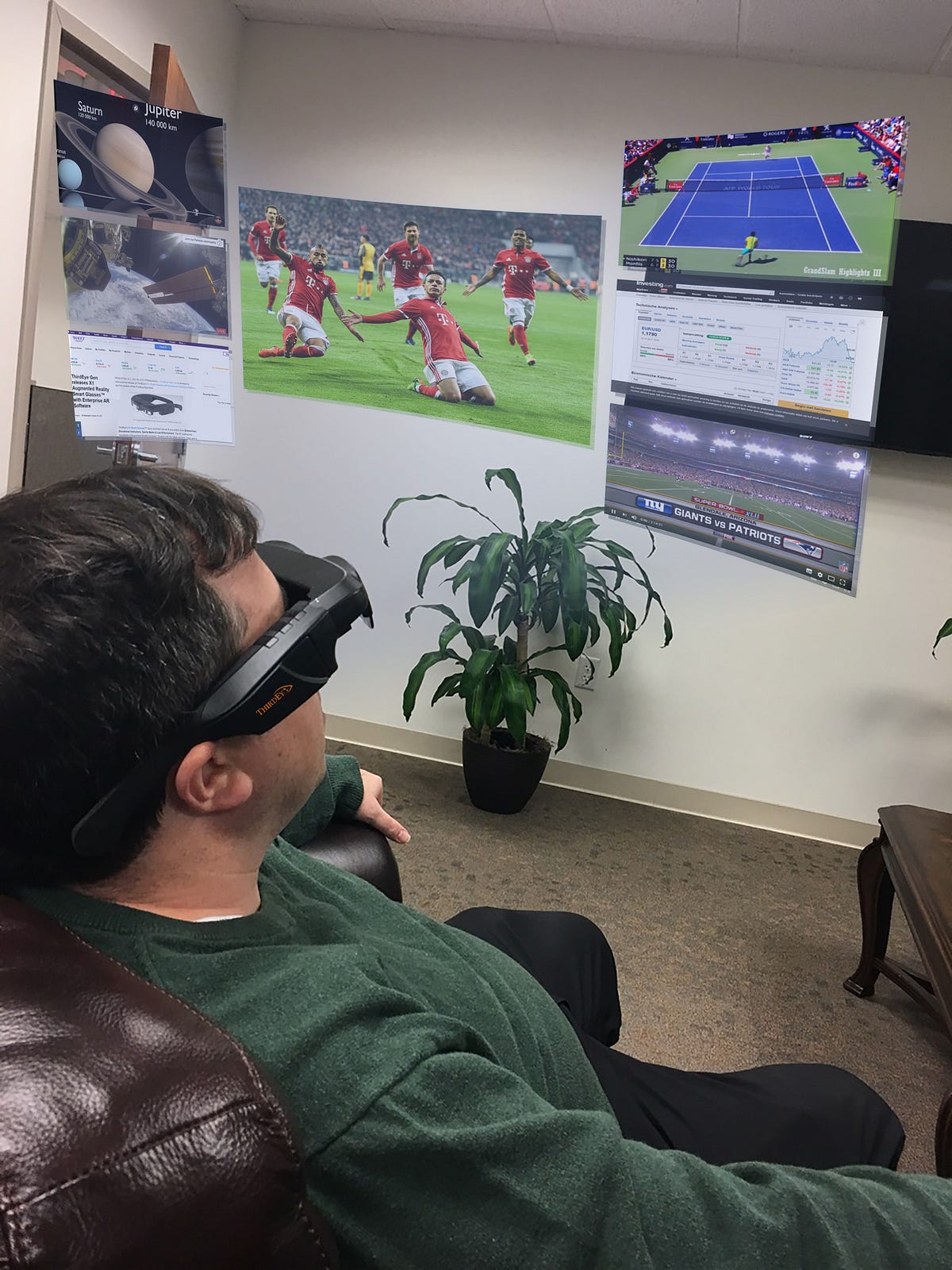 The next generation of sports viewing with ThirdEye’s X1 AR Smart ...