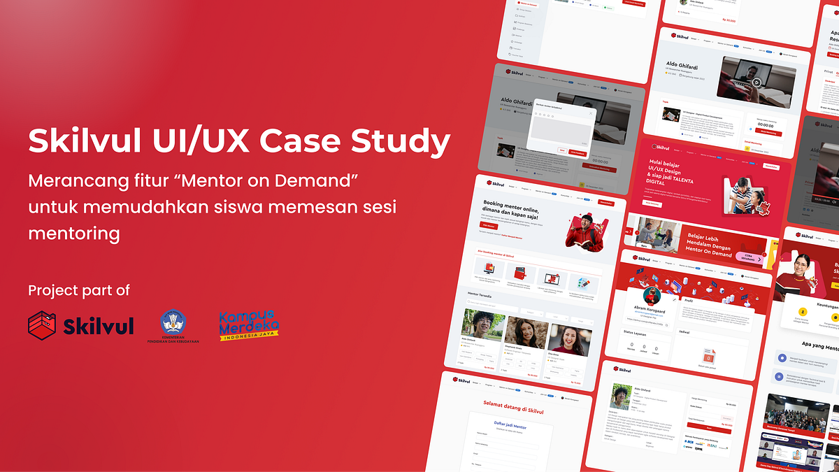 Skilvul UI/UX Case Study — Mentor on Demand | by Friska | Medium