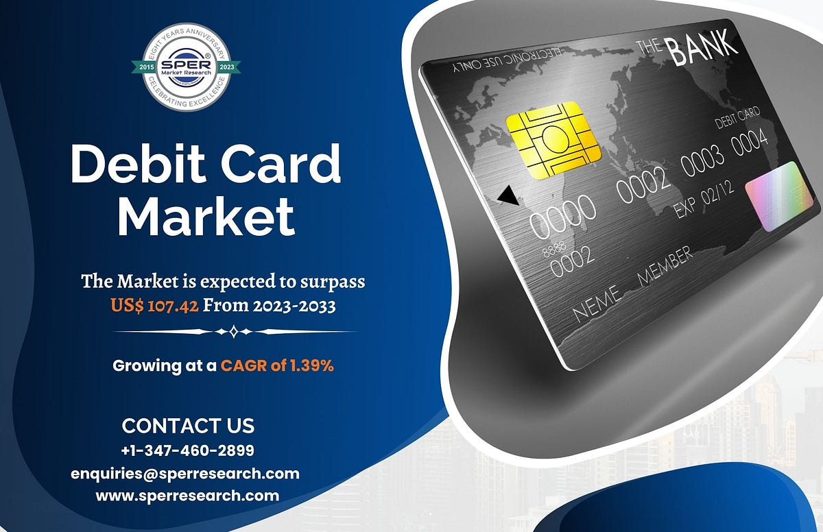 Debit Card Market Share 2023- Industry Growth, Revenue, Upcoming Trends ...