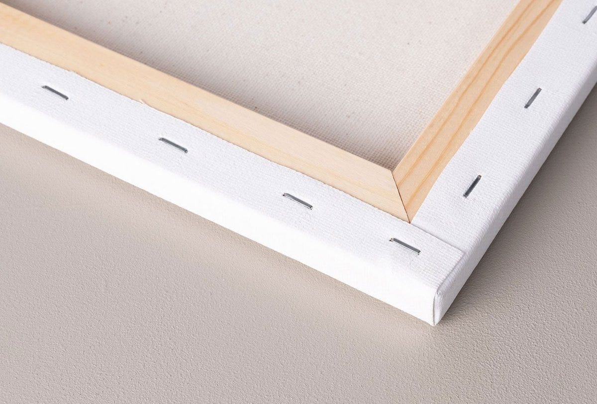 How to Stretch Your Own Canvas. If a pre-made canvas gets damaged… | by ...