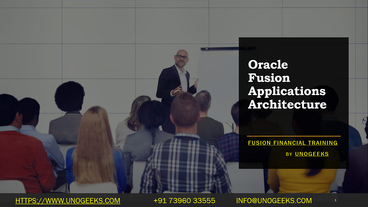 Oracle Fusion Applications Architecture | by Techtutorsti | Sep, 2023 ...