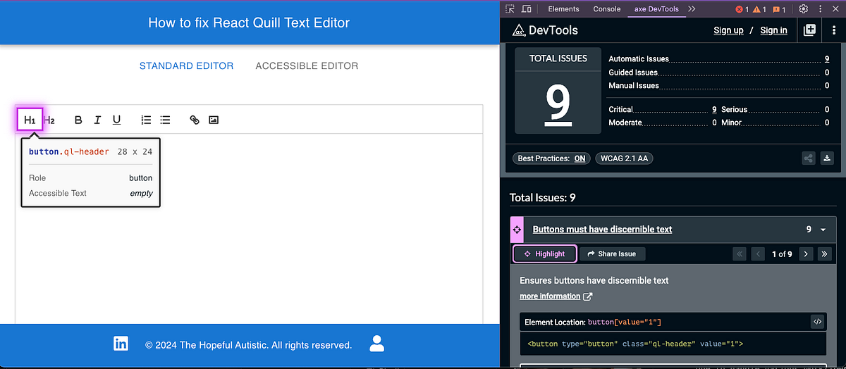 Accessibility and Rich Text Editors | by The Hopeful Autistic | Medium