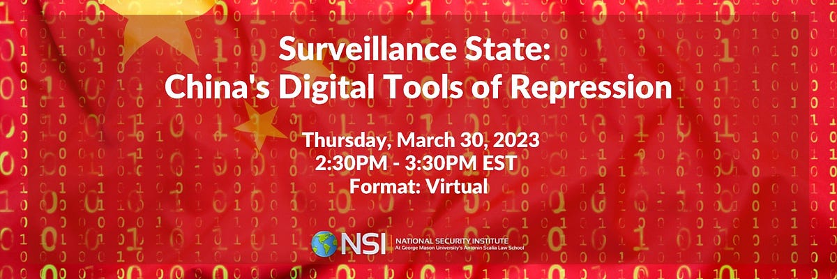 Surveillance State: China’s Digital Tools of Repression | by National ...