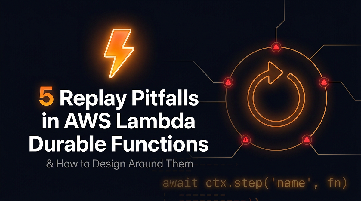 5 Replay Pitfalls in AWS Lambda Durable Functions & How to Design ...