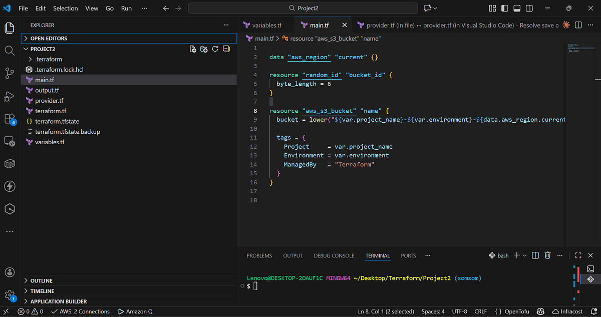 Creating globally unique names for your AWS S3 buckets using Terraform ...