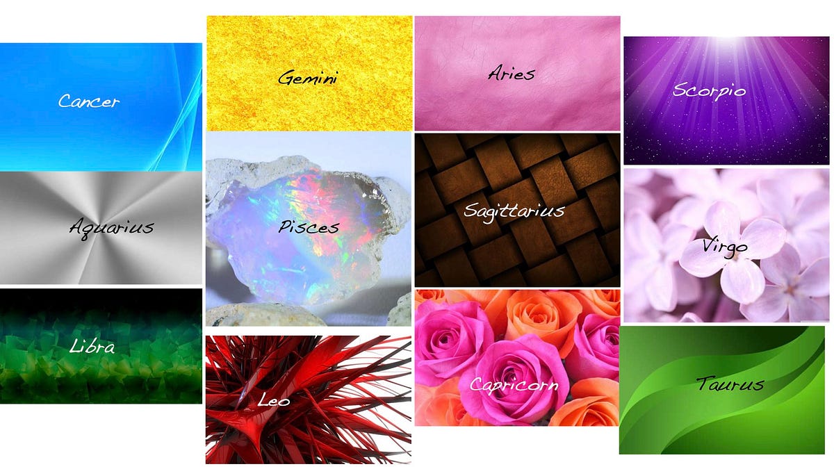 Color Readings For The Zodiac Signs | by Donna Frasca 👁️ | New Earth ...